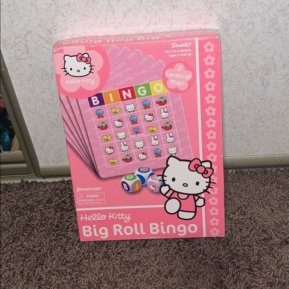 Sanrio | Toys | Hello Kitty Sanrio Big Roll Bingo | Poshmark